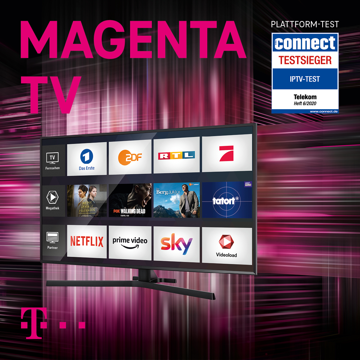 Nicotel Mobilfunk  Magenta TV  Fernsehen 